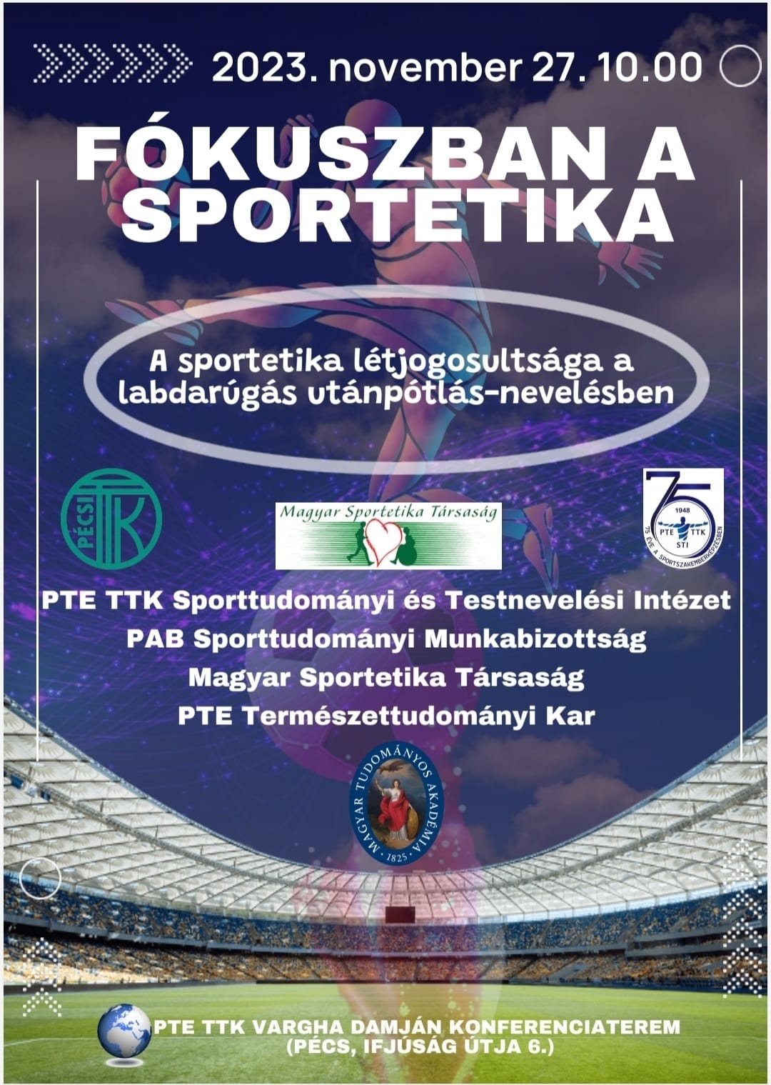 Fókuszban a sportetika - Meghívó | Hírek | PTE TTK