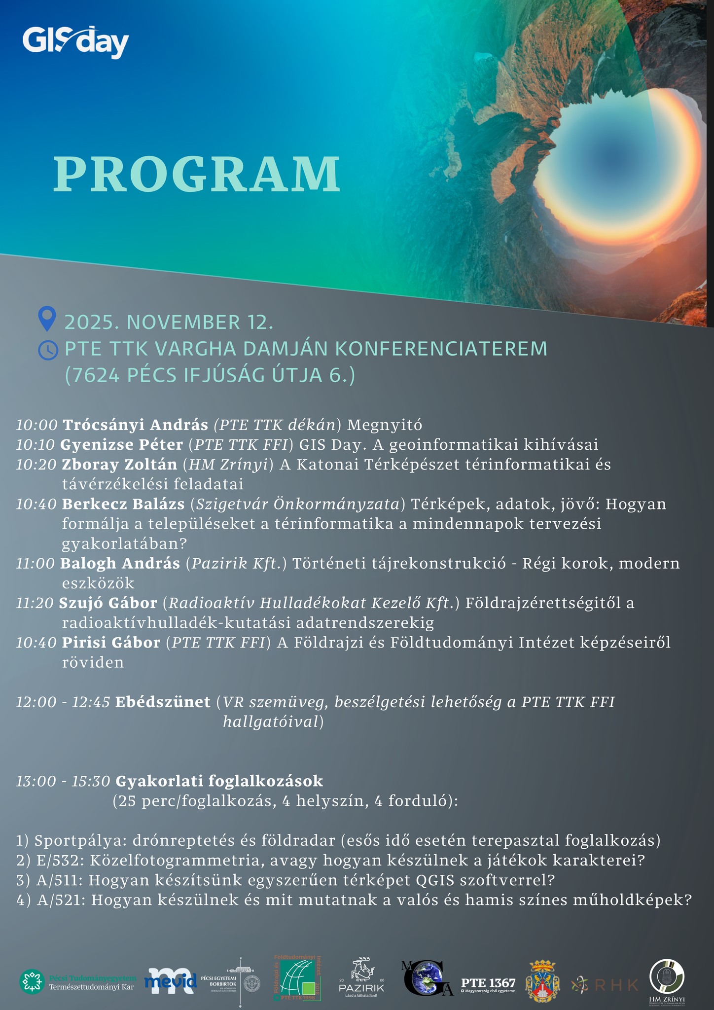 GIS Day | Események | PTE TTK